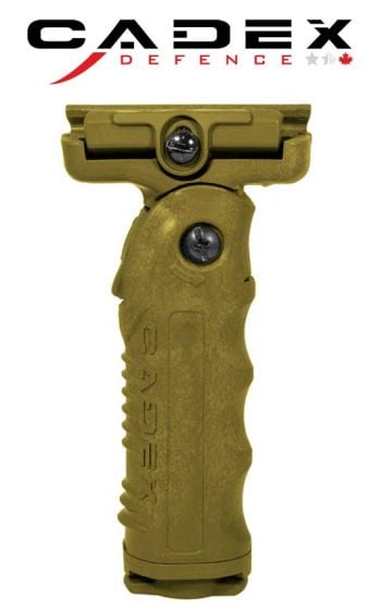 Cadex Olive Drab Green Vertical Folding Grip | Londero Sports