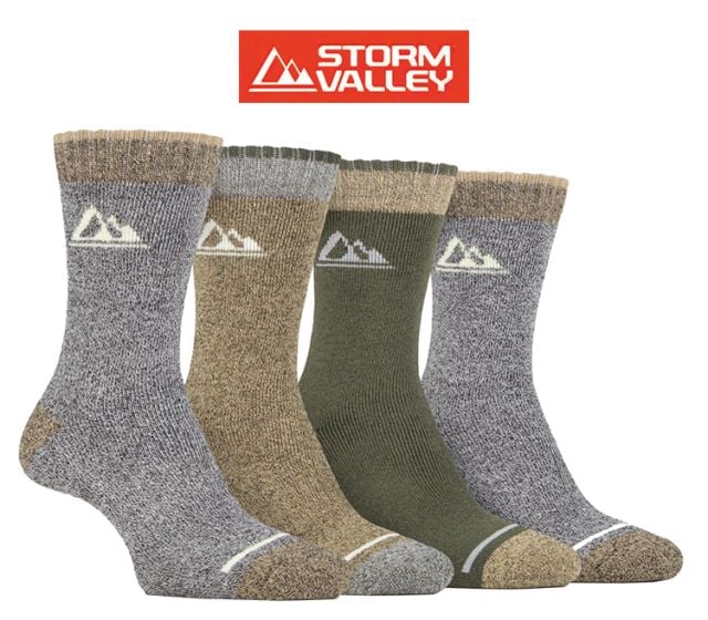 Storm Valley Men's Socks 4/Pack | Londero Sports
